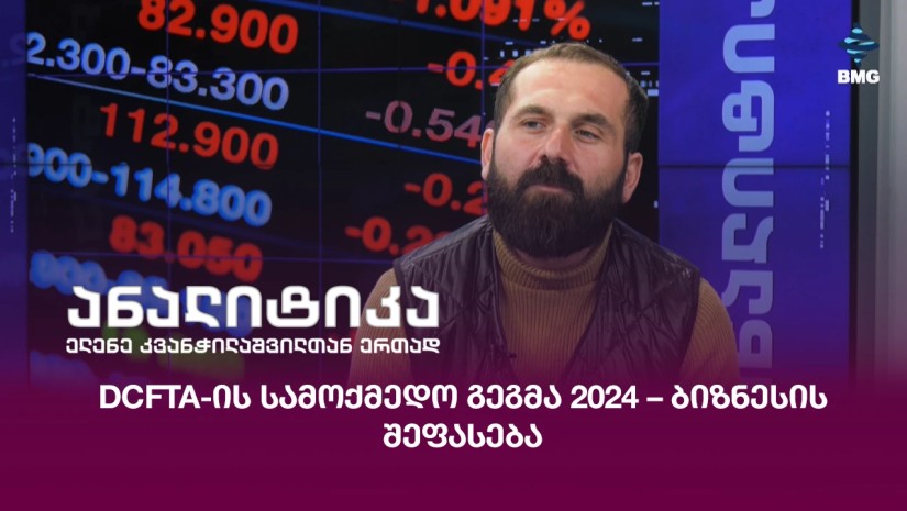 DCFTA-ის სამოქმედო გეგმა 2024 – ბიზნესის შეფასება;