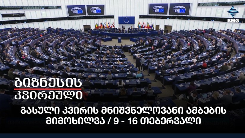 გასული კვირის მნიშვნელოვანი ამბების მიმოხილვა / 9 - 16 თებერვალი